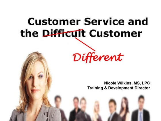How to handle difficult customers | PPTX