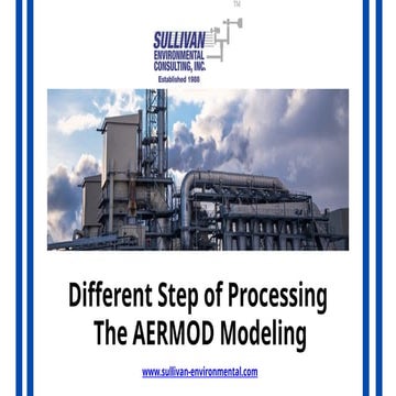 Different Step of Processing The AERMOD Modeling.pptx