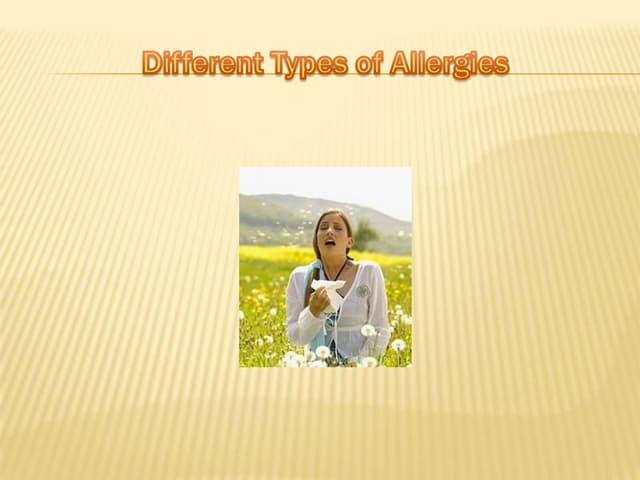Allergies | PPTX | Allergies | Diseases and Conditions