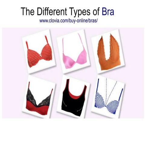 Bras Guide - Different types of bra | ODP