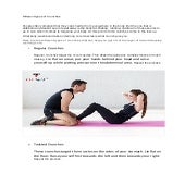 Different types of crunches