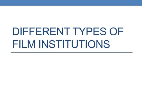 Film production company | PPT