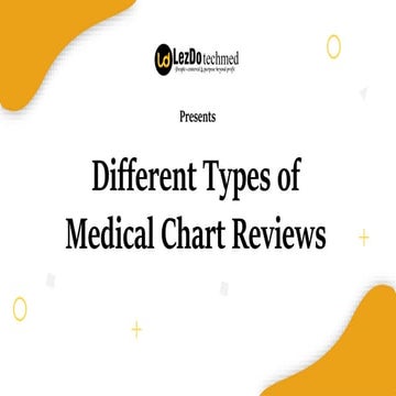 Different types of Medical Chart Reviews | PPT
