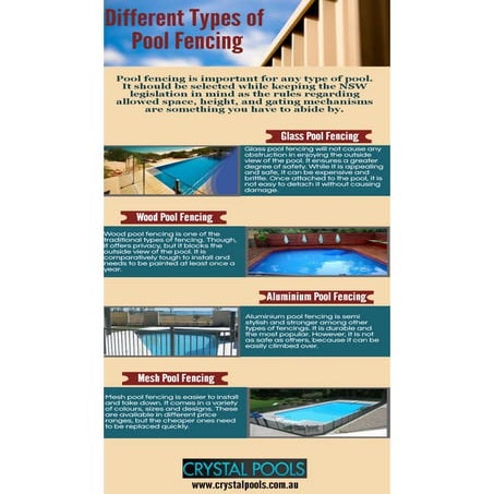 Different Types of Pool Fencing | PDF