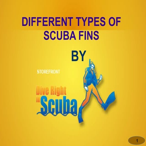 Different Types Of Scuba Fins | PPT