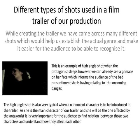 Different types of shots used in a film | PPTX | Video Production ...
