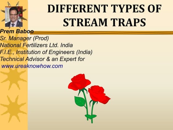 Steam traps and their types | PPT