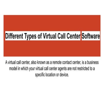 Different Types of Virtual Call Center Software.pdf