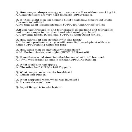 Funny questions | PPTX