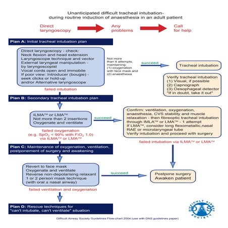 Difficult airway guidelines | PDF