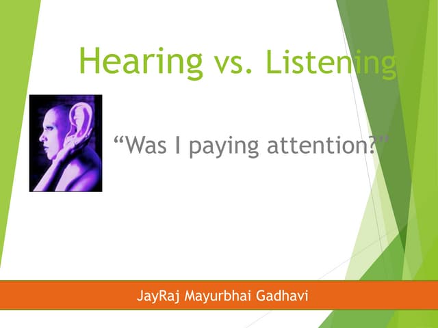 Analytical Listening in Problem Solving | PPTX