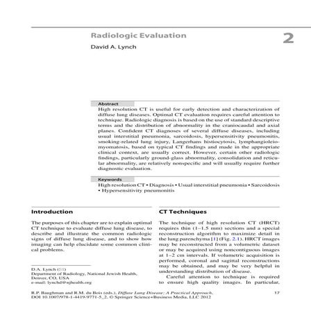 Diffuse lung disease | PDF