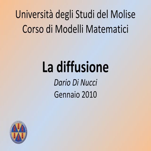 La diffusione | PPT