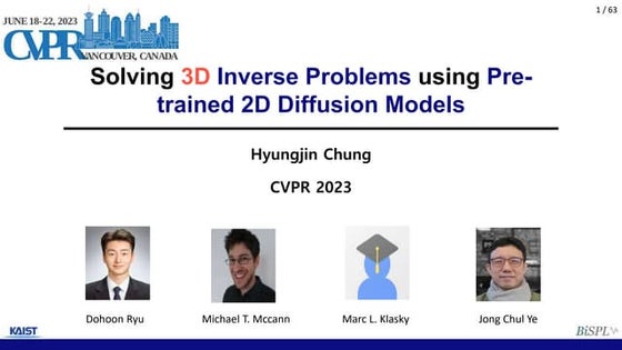 Chung Hyung Jin presentations