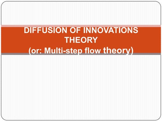 Diffusion of Innovation.pptx