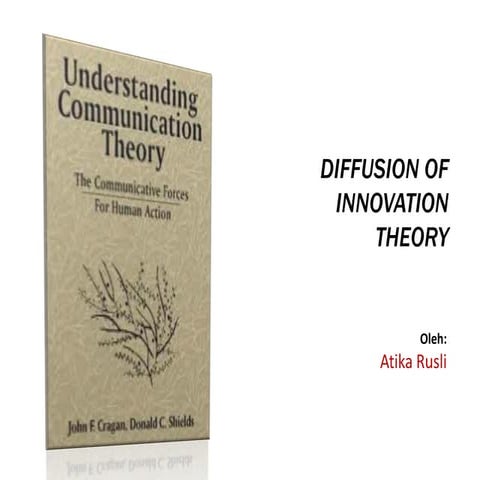 Diffusion of innovations theory | PDF