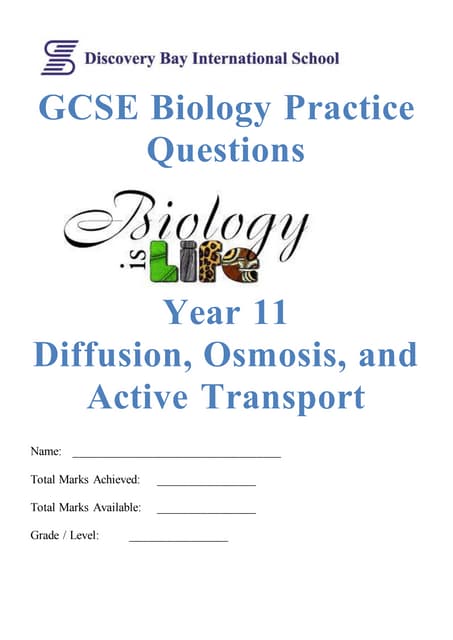 IGCSE planning an investigation student booklet | PDF