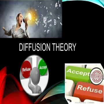 Diffusion theory finale | PPTX