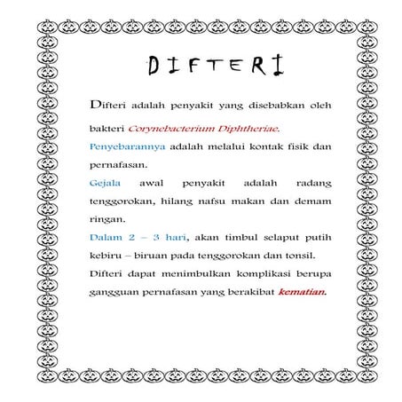 Difteri | DOCX