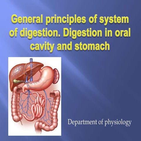 Gastrointestinal Tract: Anatomy & Physiology | PPTX