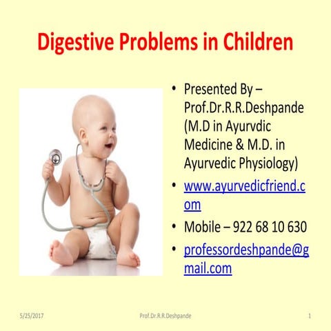 Digestive problems in children | PDF | Digestive Disorders | Diseases ...