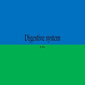 Digestive system | PPT