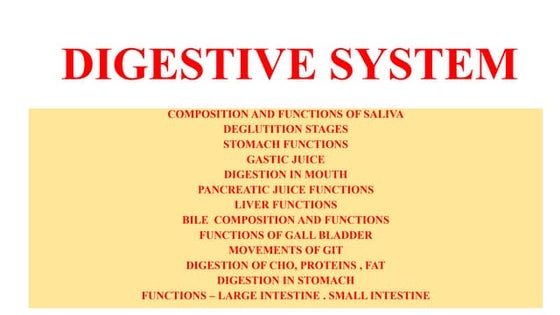 Pancreatic juice and functions PPT asha... | PDF