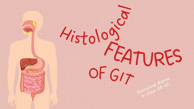 Anatomy and physiology of the gastrointestinal tract (git) | PPT