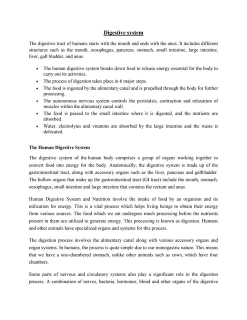 Digestive System.pdf HUMAN ANATOMY AND PHYSIOLOGY | PDF