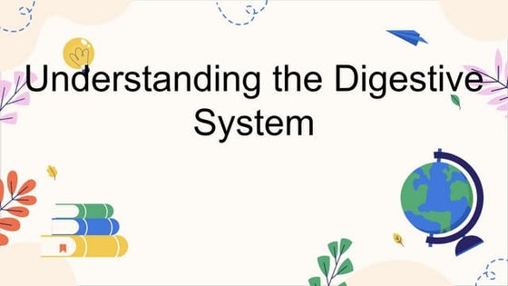 Dog Digestive system - simple stomach animal | PPT