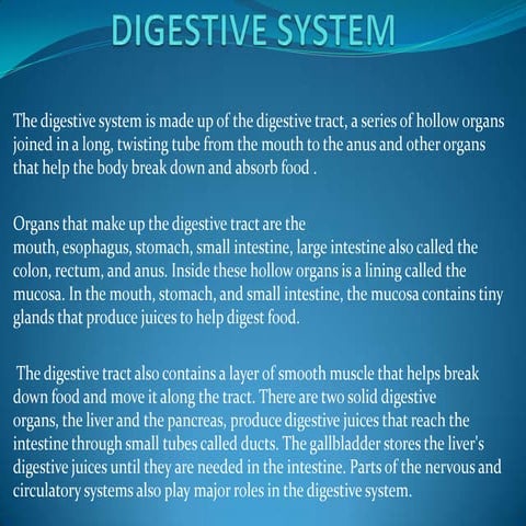 Grade 7 chapter1 lesson1 - the digestive system | PPTX