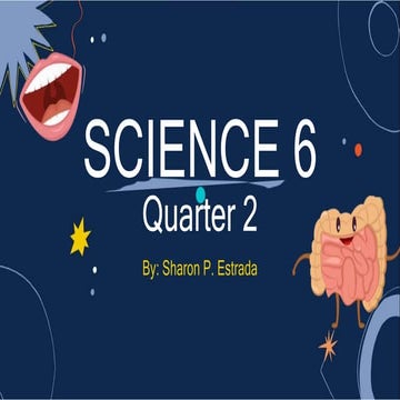 Grade 8 Science Module 1 4th Quarter Digestive system | PDF