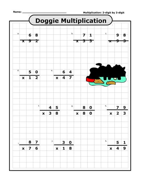 Multiplying dozens | DOC