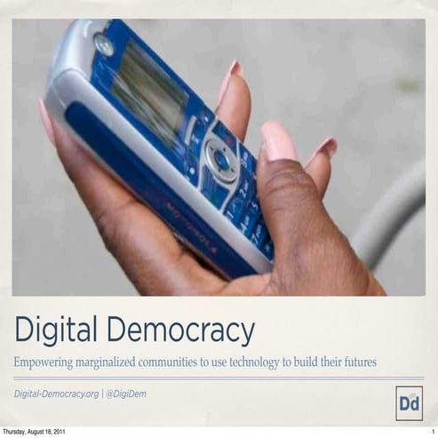 Digital Democracy - Overview | PDF