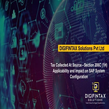 TCS on sale of goods sec 206C(1h) - Analysis, Applicability and Impact ...