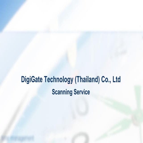 Digi gate technology (thailand) co | PPT