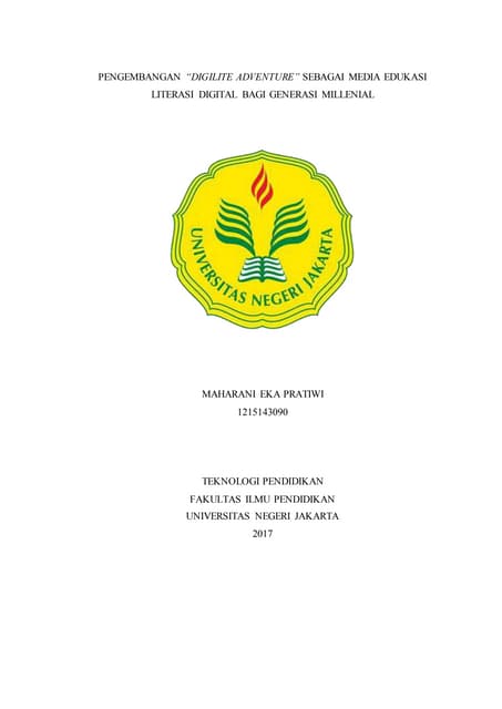 Desain Poster Seleksi Mahasiswa Berprestasi FIP 2015 | PDF