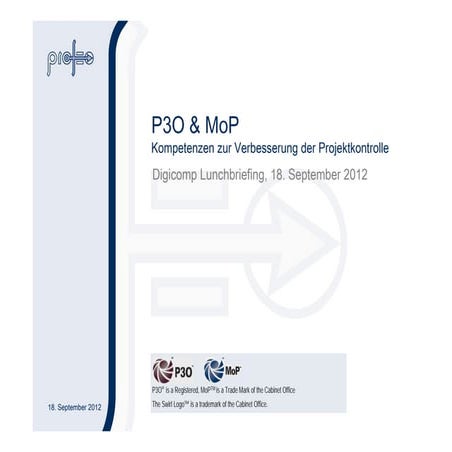 P3O und MoP – Kompetenzen zur Verbesserung der Projektkontrolle | PPT