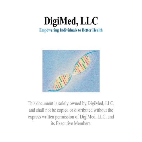 Digimed General Presentation | PPT