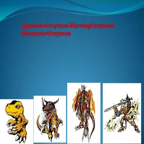 Digimon Guilmon Evolution Chart