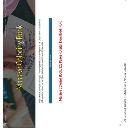 Massive Coloring Book For Kids | PDF