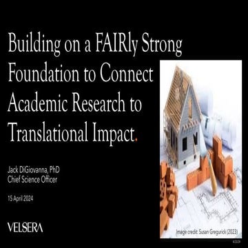 Building on a FAIRly Strong Foundation to Connect Academic Research to ...