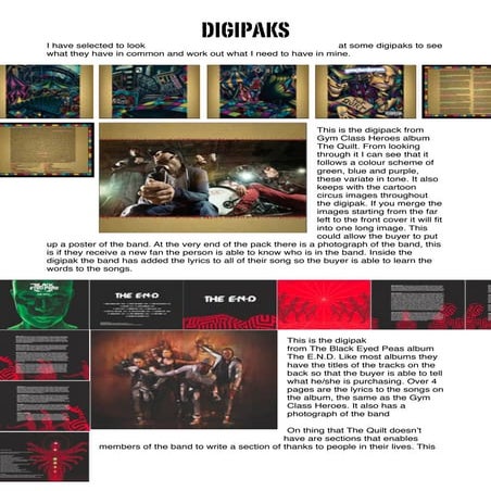 Coloured Storyboard | PAGES