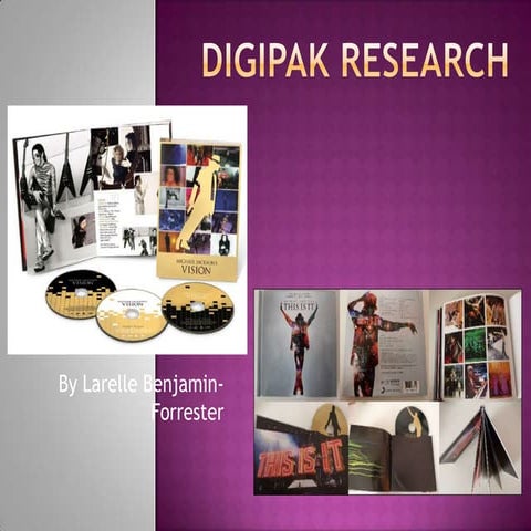 Explanation & Analysis of a Digipak | PPT