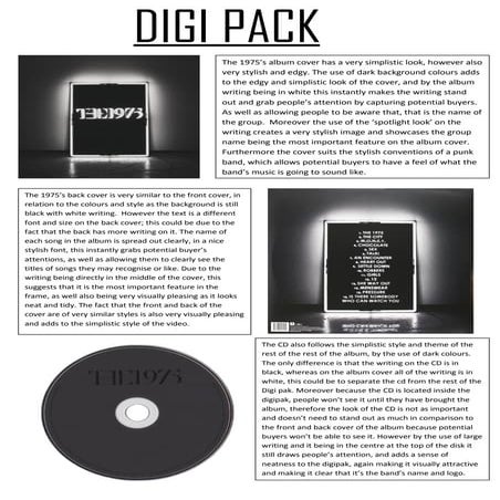 The Weeknd’s Digipak | PPTX