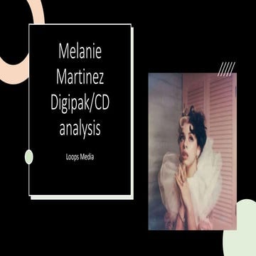 Digipak melanie martinez loops media | PPT