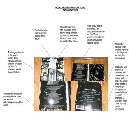 Digipak analysis | PDF