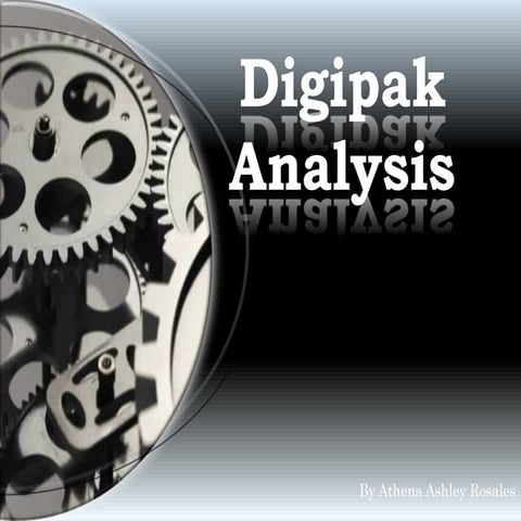 Digipak Analysis | PPT