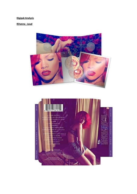 Digipak analysis 2 | DOCX