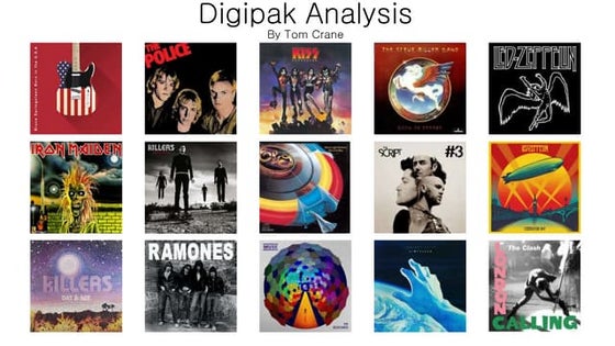 Digipak and magazine advert analysis | PPT
